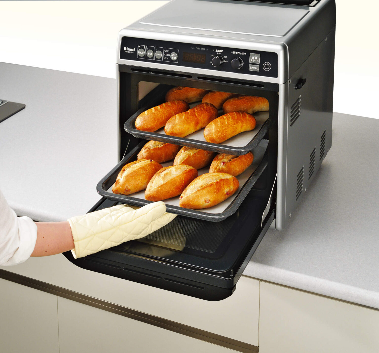 リンナイ ガスオーブン 電子コンベック RMC-S13E 卓上タイプ 都市ガス(13A)、プロパンガス(LP) 用 - エネリア東部オンラインショップ｜静岡ガスグループ